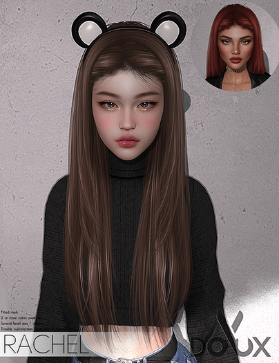 Second Life Marketplace Doux Rachel Hairstyle [demo]